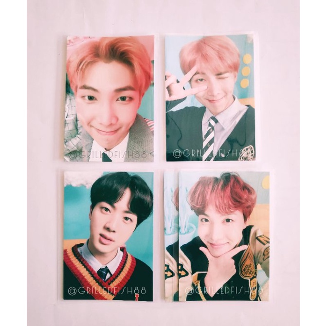 Jual [CEK VARIASI] BTS 4th Muster Official Photo Binder Photocard PC Only | RM JIN J-HOPE KOREA ...