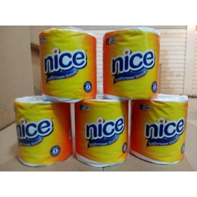 Jual PAKET Isi 12 Roll Tissue Nice Gulung - Nice Roll - Tissue Toilet ...