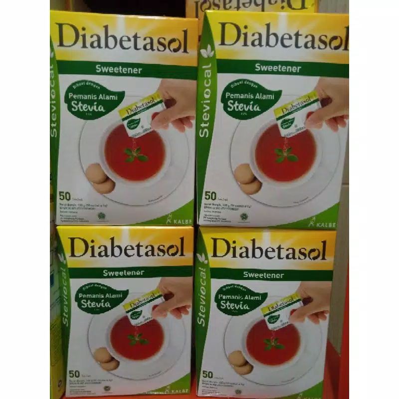 Jual Diabetasol Stevia 50 sachet | Shopee Indonesia