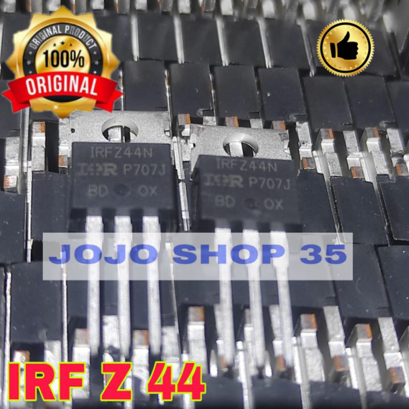 Jual MOSFET IRFZ 44 IRF Z44 IRFZ44 IRF Z 44 MOSPET TRANSISTOR ORIGINAL ASLI | Shopee Indonesia