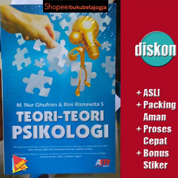 Jual Teori - Teori Psikologi - M Nur Ghufron - Rini Risnawita S | Shopee Indonesia