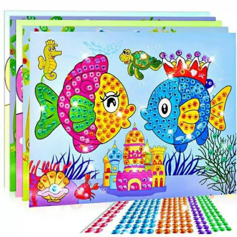 Jual Mainan Tempel Diamond (Besar) Indonesia|Shopee Indonesia