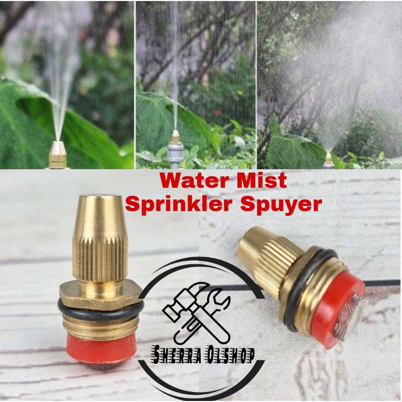Jual Water Mist Sprinkler Sprayer Spuyer Air Kabut Embun Taman Irigasi ...