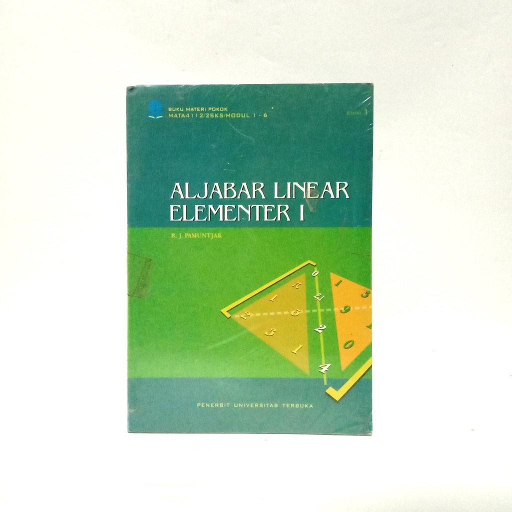 Jual aljabar linier elementer 1 edisi 1 (ut) Indonesia|Shopee Indonesia