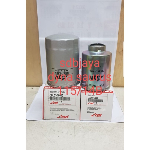 Jual ELEMENT fuel filter solar dyna saurus 115st 115et 115 hrg set 2mcm ...