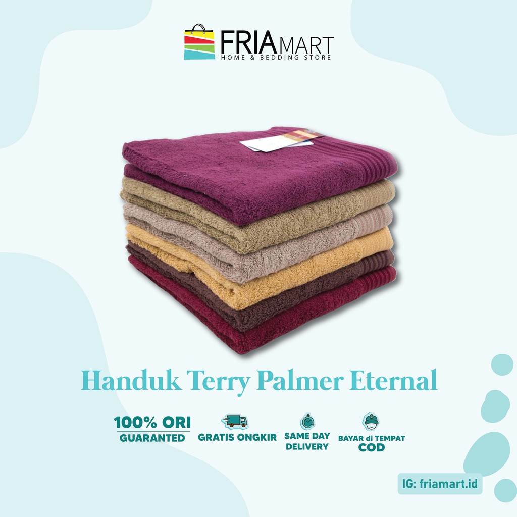 Jual TERRY PALMER - Handuk Olahraga Premium Eternal 34x80 / Handuk Muka ...