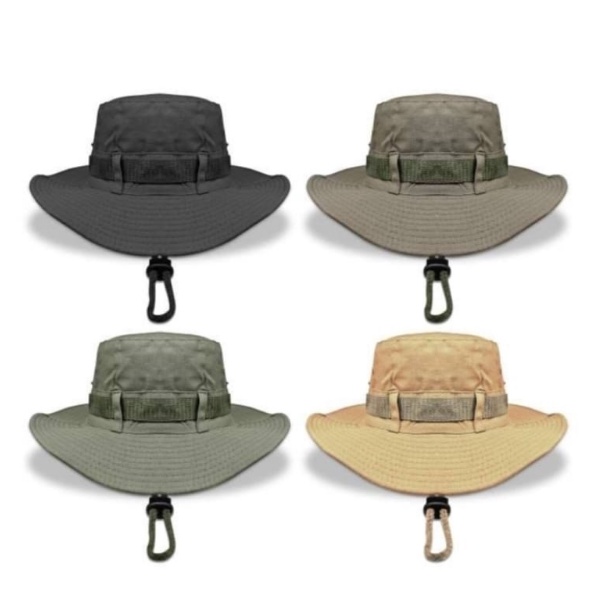 Jual Topi Gunung Rimba Tali Hiking Hutan Camping Hat Tali ...