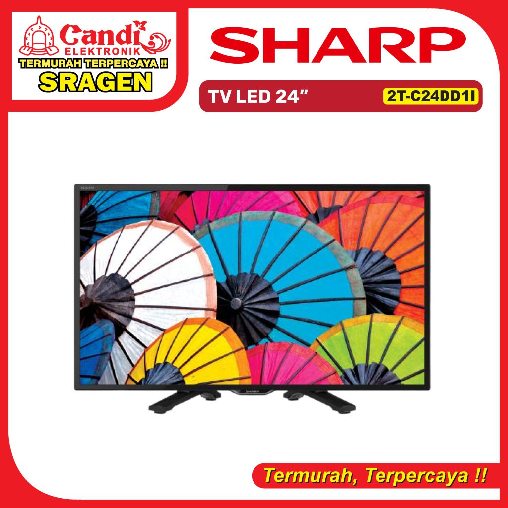 Jual SHARP DIGITAL TV LED 24 INCH - 2T C24DD1I | Shopee Indonesia