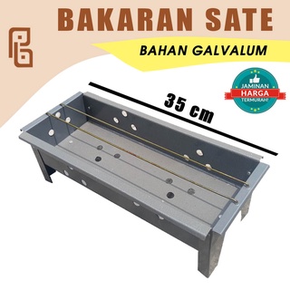 Jual Kotak Bakaran Sate Bahan Plat Tebal Galvalum Alat Bakar Tempat ...