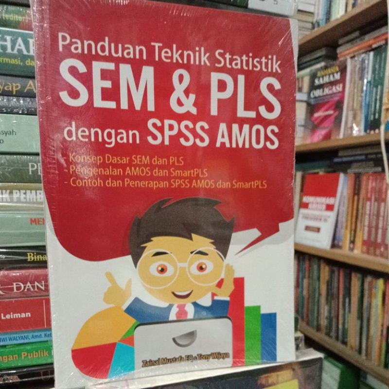 Jual panduan tehnik statistik SEM & PLS dengan SPSS AMOS | Shopee Indonesia