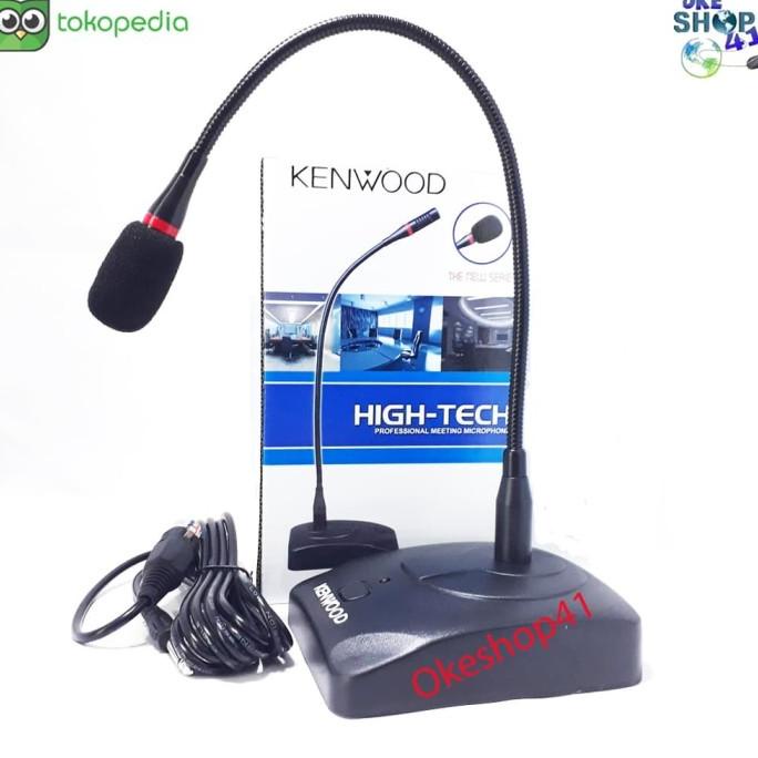 Jual Kenwood Microphone Meja Atau Mic Podium Kw-18 New Series Suara ...