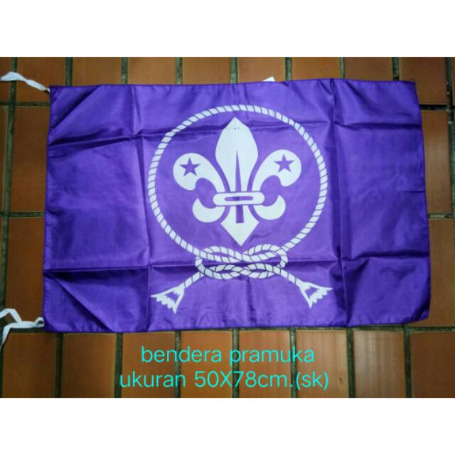 Jual Bendera panji pramuka Bunga lely | Shopee Indonesia