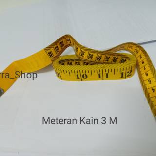 METERAN KAIN 3 METER ( 300 CM ) / CENTIMETER KAIN 3 M | Shopee Indonesia