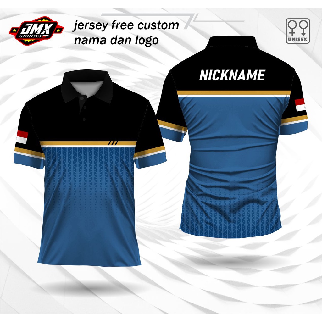 Jual jersey crew kaos crew jersey kerah free custom nama dan logo | Shopee Indonesia