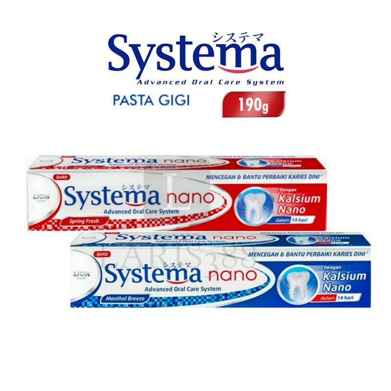 Jual Pasta gigi Systema nano 190g | Shopee Indonesia