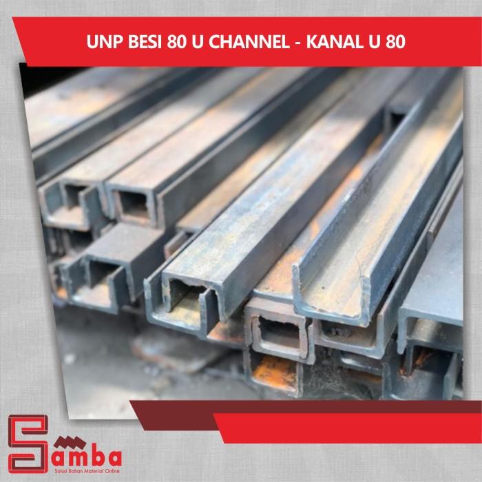 Jual Besi | Unp Besi 80 U Channel - Kanal U 80 | Shopee Indonesia