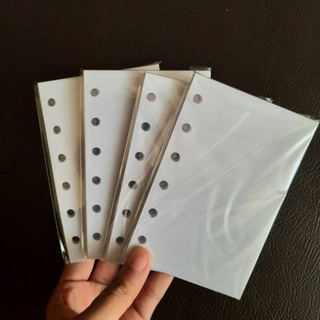Jual Kertas Isi Binder/Insert Binder/Refill Binder Polos A7/Plain A7 (6 ...