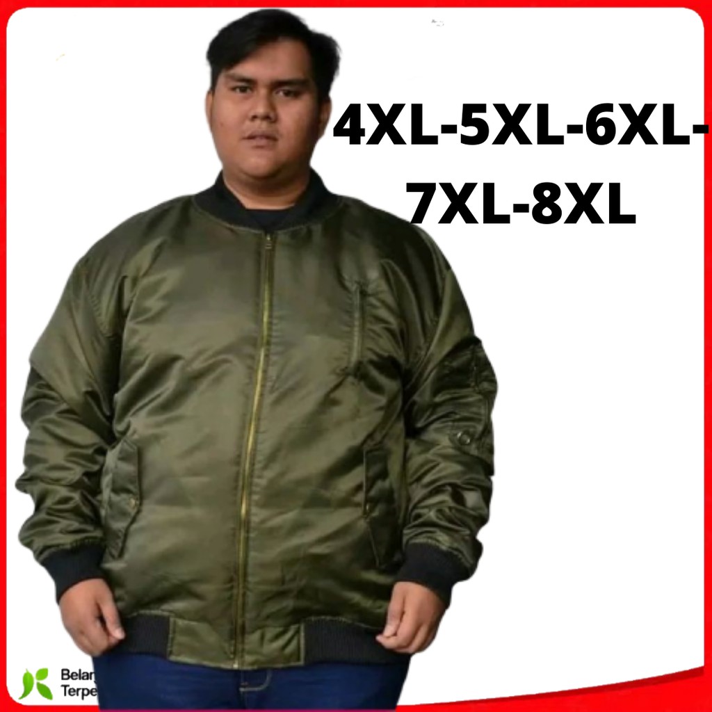 Jual ♨854!! JAKET BOMBER PRIA WANITA JACKET BIG SIZE 3XL 4XL 5XL 6XL ...