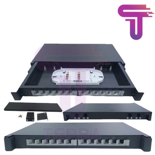 Jual Fiber Optic OTB 12 Core SC | 1U Drawer ODF OTB 12 Core Kosong ...
