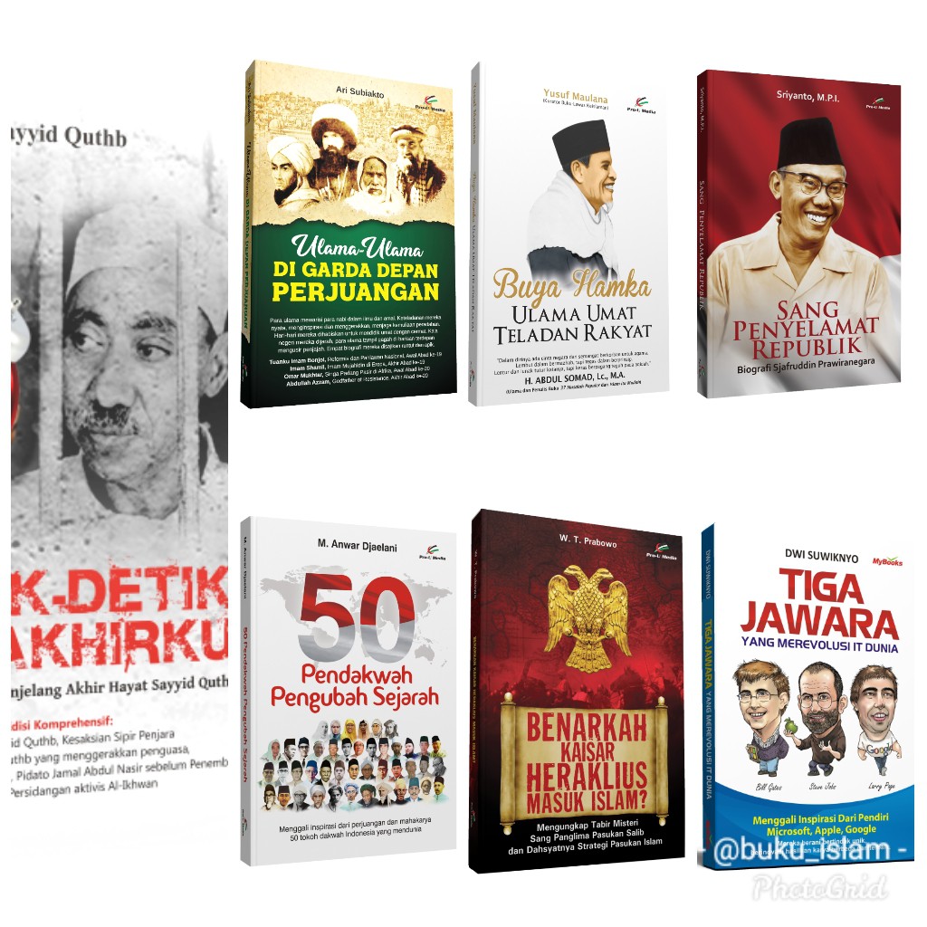 Jual ProuMedia - Paket Buku Biografi Tokoh-Tokoh Dunia (isi 7 pcs ...
