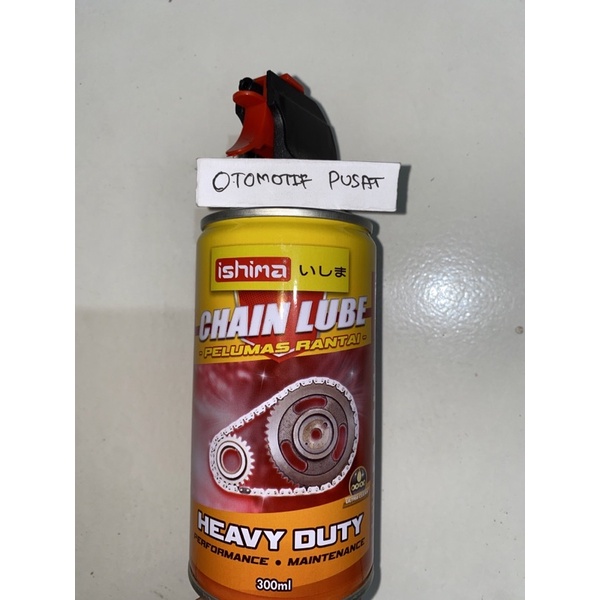 Jual HEAVY DUTY CHAIN LUBE PELUMAS RANTAI ISHIMA 300ML | Shopee Indonesia