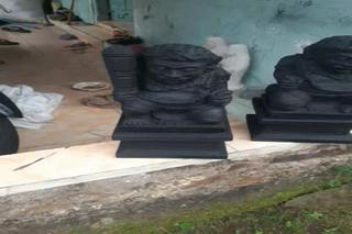 Jual PATUNG GUPOLO (1 SET) 35CM BAHAN BATU ALAM ANDESIT PROSES PAHAT ...