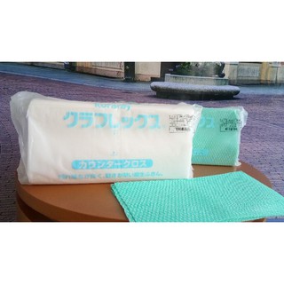 Jual Saraya Putih/Hijau Kuraray KURAFLEX Counter Cloth 1 Plastik ...