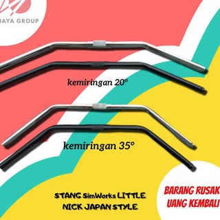 Jual STANG HANDLEBAR FLATBAR LITTLE NICK STANG NITTO BAR STANG COMMUTER ...