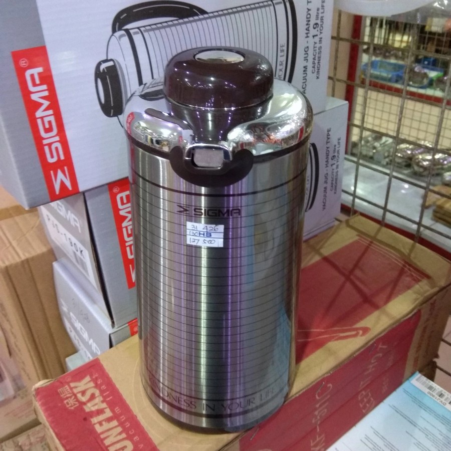 Jual Thermos air 1.3L Sigma PJS 130K termos air panas | Shopee Indonesia