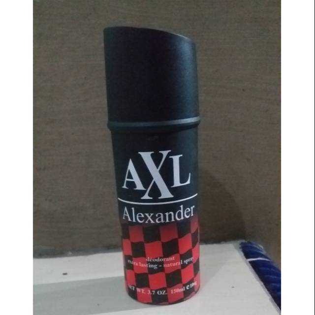 Jual AXL ALEXANDER DEODORANT 150ML | Shopee Indonesia