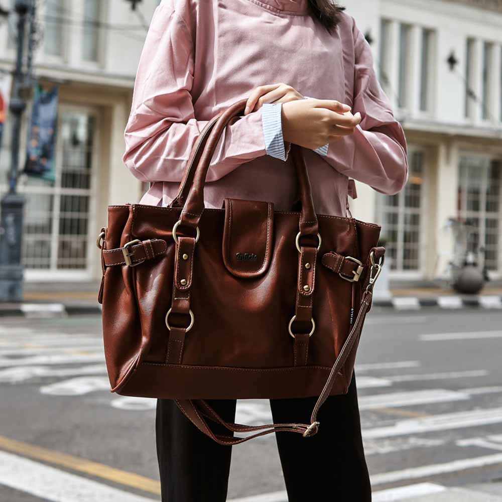 MURAH! TOP 6 Rekomendasi Tas Kerja Wanita Tas Arisan Handbag Koleksi ...