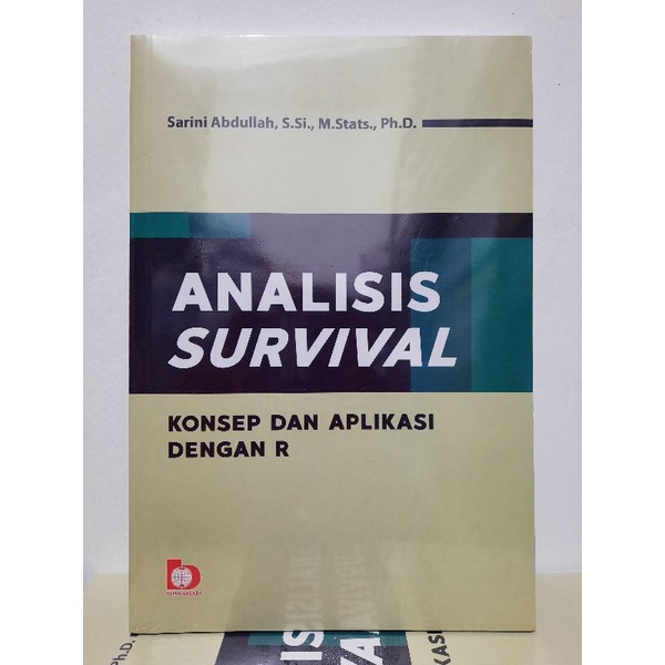 Jual BUKU ANALISIS SURVIVAL KONSEP DAN APLIKASI DENGAN R - SARINI ABDULLAH - ORI | Shopee Indonesia