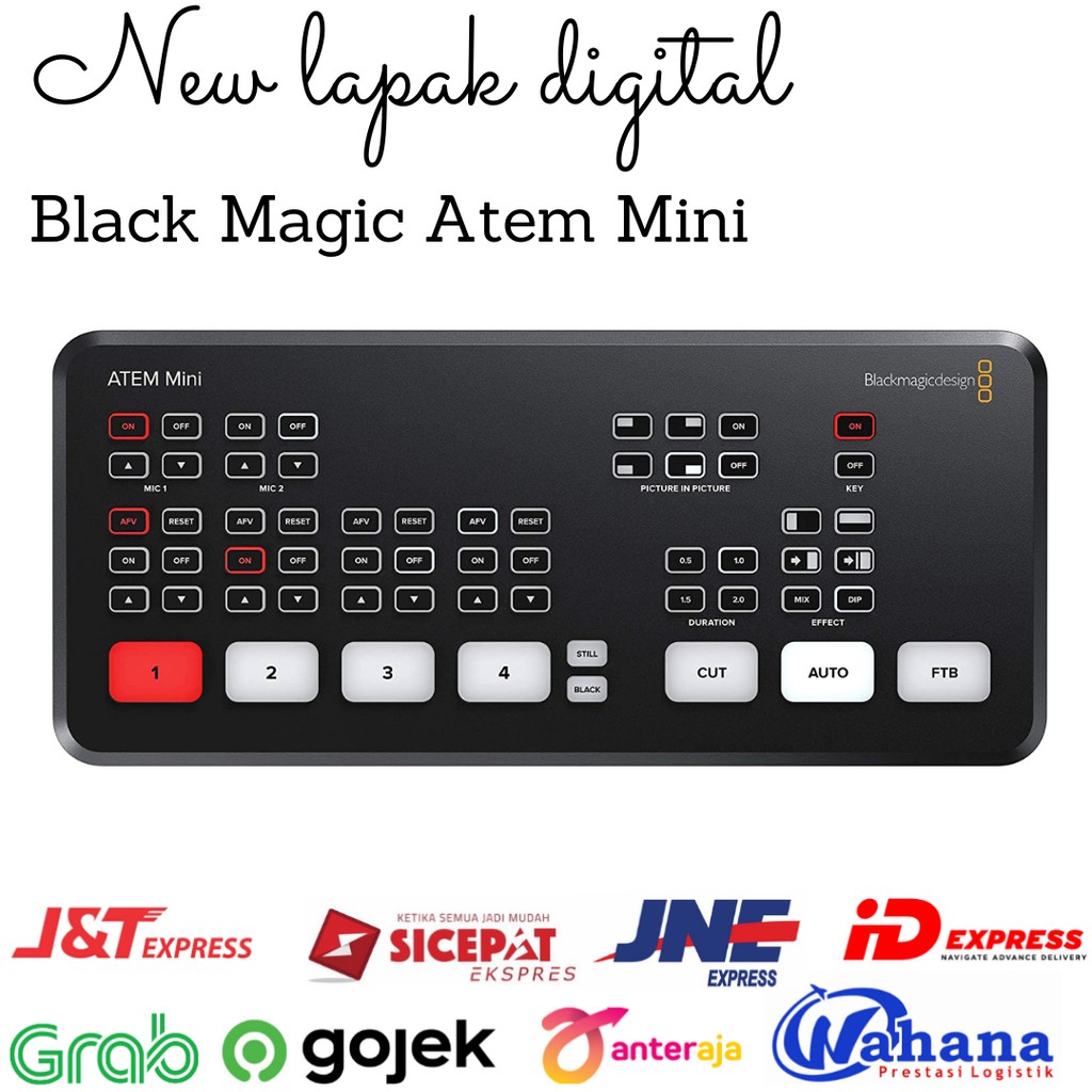 Jual Blackmagic Design Atem Mini HDMI Live Stream Switcher | Shopee ...