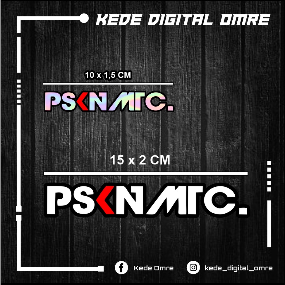 Jual STIKER PSKN MATIC CUTTING MURAH | Shopee Indonesia