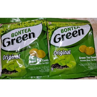 Jual PERMEN BONTEA GREEAN TEA ORIGINAL 1 PACK ISI 50 BUTIR PERMEN ...
