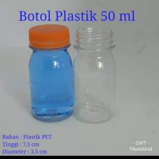 Jual Botol 50 ml / Botol plastik 50ml / Botol zam ZAM Indonesia|Shopee ...