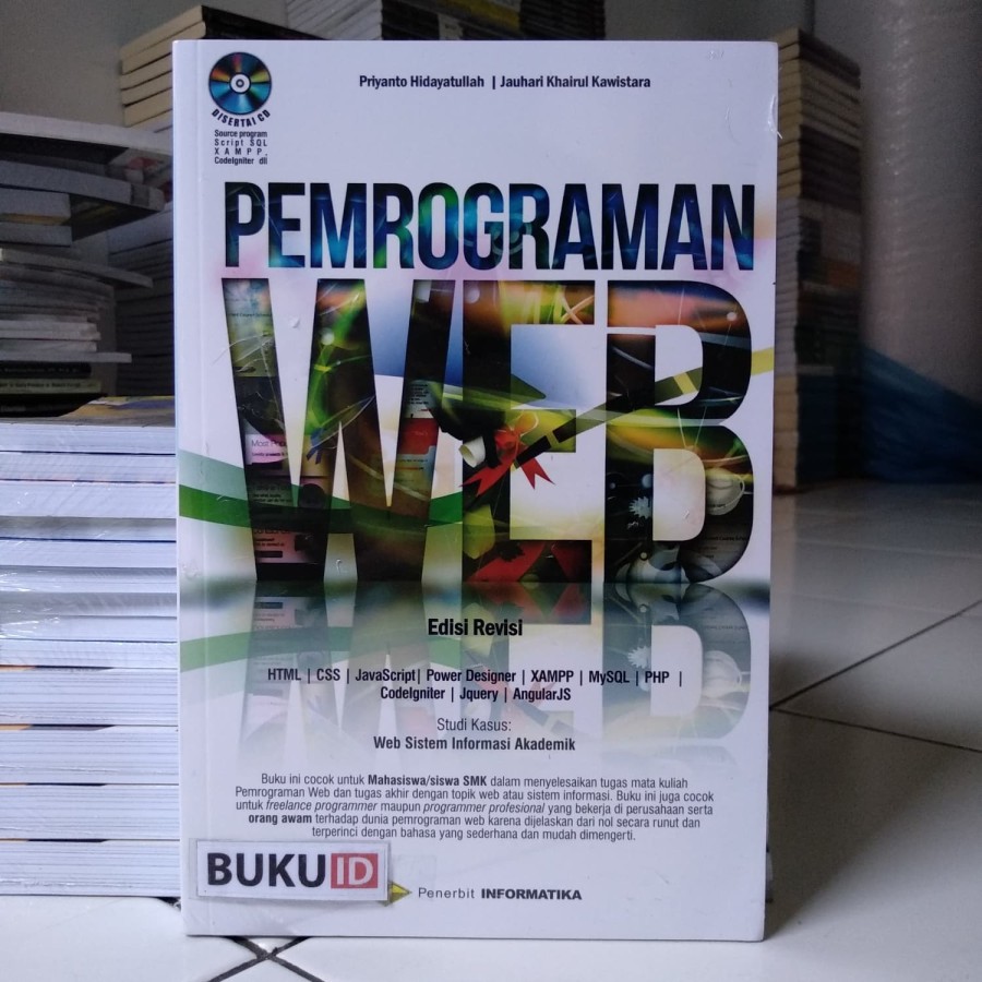 Jual Buku Pemrograman Web Edisi Revisi + CD | Shopee Indonesia Jual Buku Pemrograman Web Edisi Revisi + CD | Shopee Indonesia