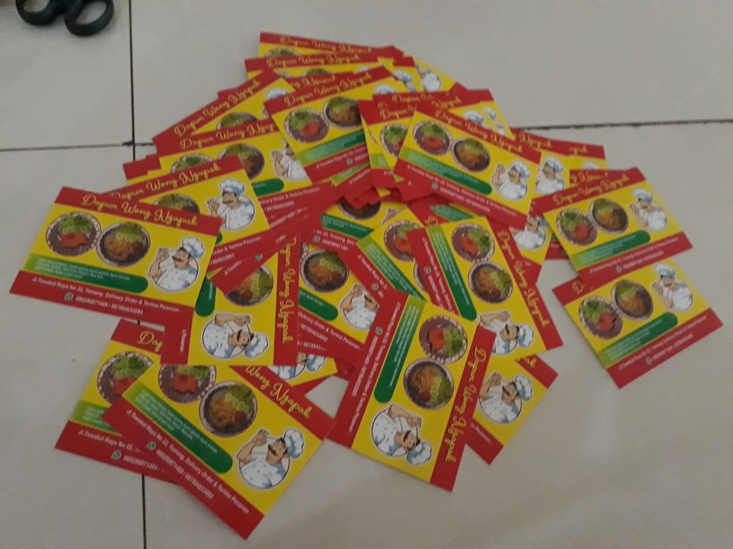 Cetak Sticker Label Nasi Box Nasi Kotak Delivery Bento MURAH (isi ...