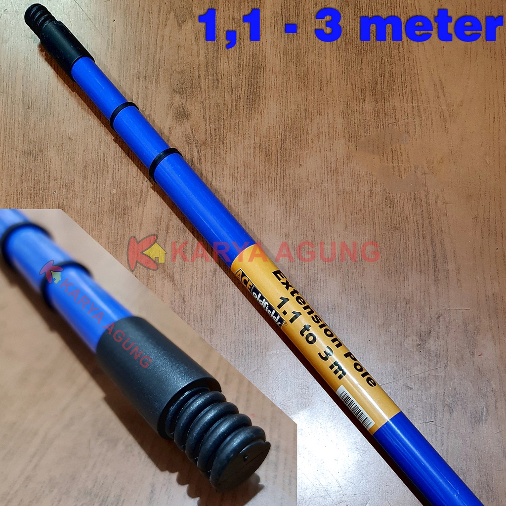 Jual Tongkat Cat Kuas Rol ACE 1,1M - 3M / Stik Pemanjang Gagang Roll ...