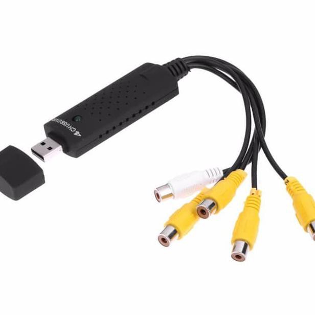 Jual USB 2.0 TO AV RCA DVR 4 CHANNEL - EASYCAP EASY CAPTURE 4 LINE ...