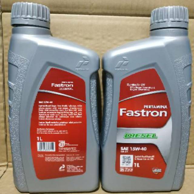Pertamina Fastron Diesel 15w-40 Ori100% Kemasan Baru | Shopee Indonesia