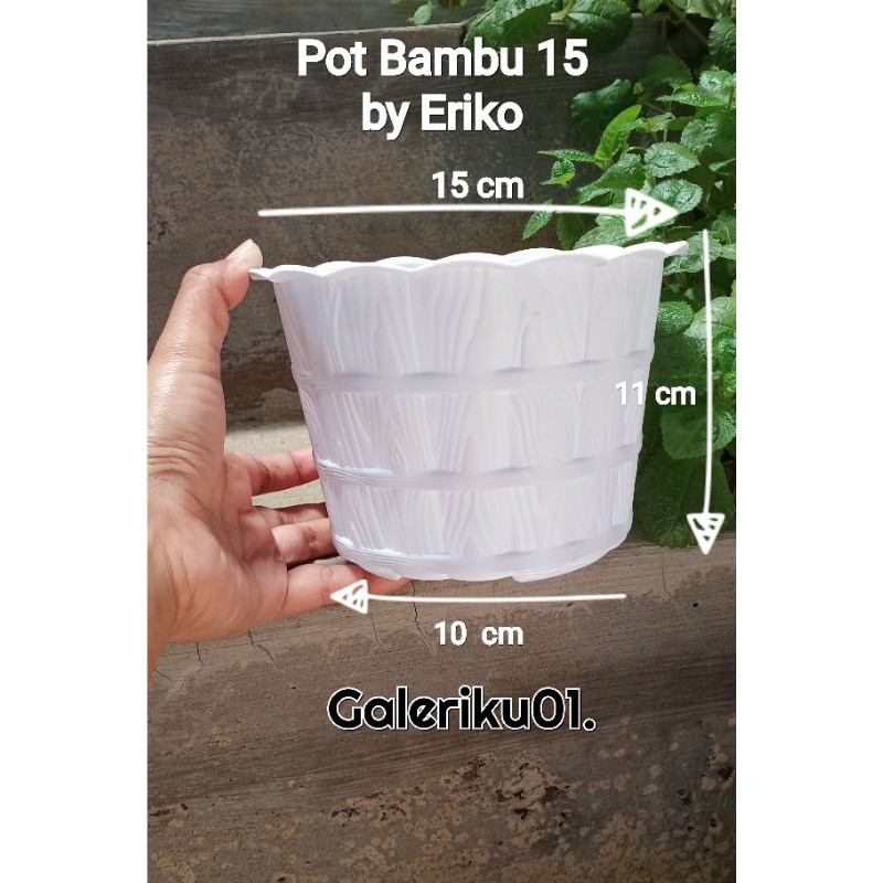 Jual POT BAMBU 15-ERIKO - MURAH | Shopee Indonesia