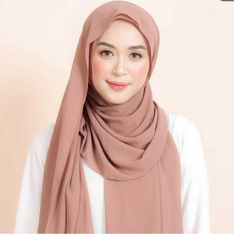 PASHMINA CERUTY BABY DOLL | Shopee Indonesia