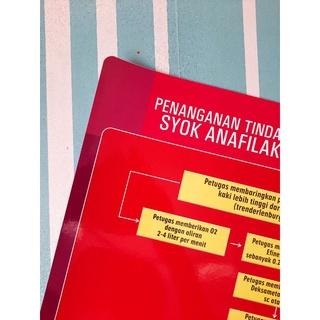 Jual Poster Penanganan Tindakan Syok Anafilaksis kode 60 | Shopee Indonesia