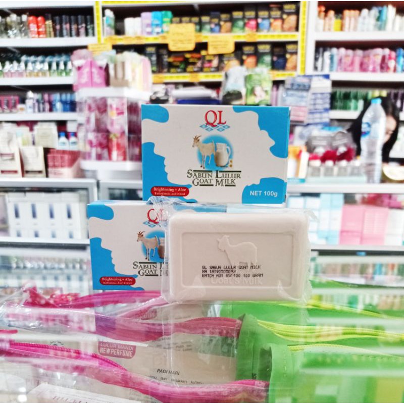 Jual sabun lulur / goat milk QL 100gr | Shopee Indonesia