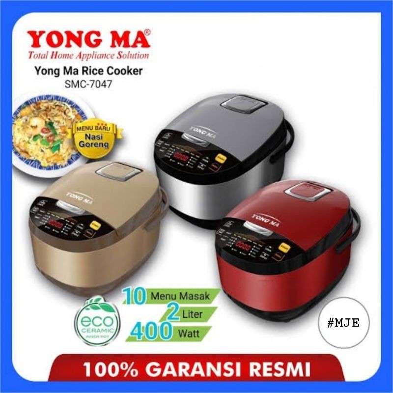 Jual Magic Com YONG MA SMC8017 / Rice Cooker Kapasitas 2 Liter | Shopee ...