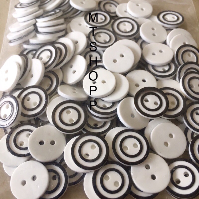 Jual kancing baju zebra berukuran 15mm isi 1 gross-hitam | Shopee Indonesia