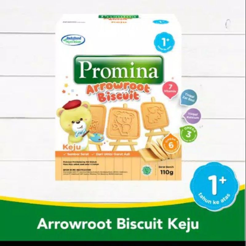 Jual Promina Arrowroot Biscuit Keju | Shopee Indonesia