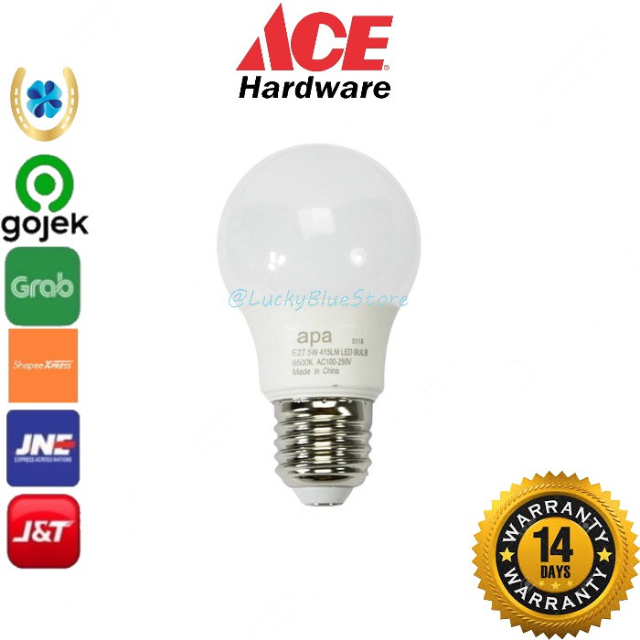 APA Lampu Bohlam LED 5W 6500K 450 LUMENS Hemat Listrik | Shopee Indonesia
