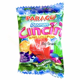 Jual Parago Permen Cincin Ring Lollipop Rasa Buah dan Susu ( 10 pcs x ...